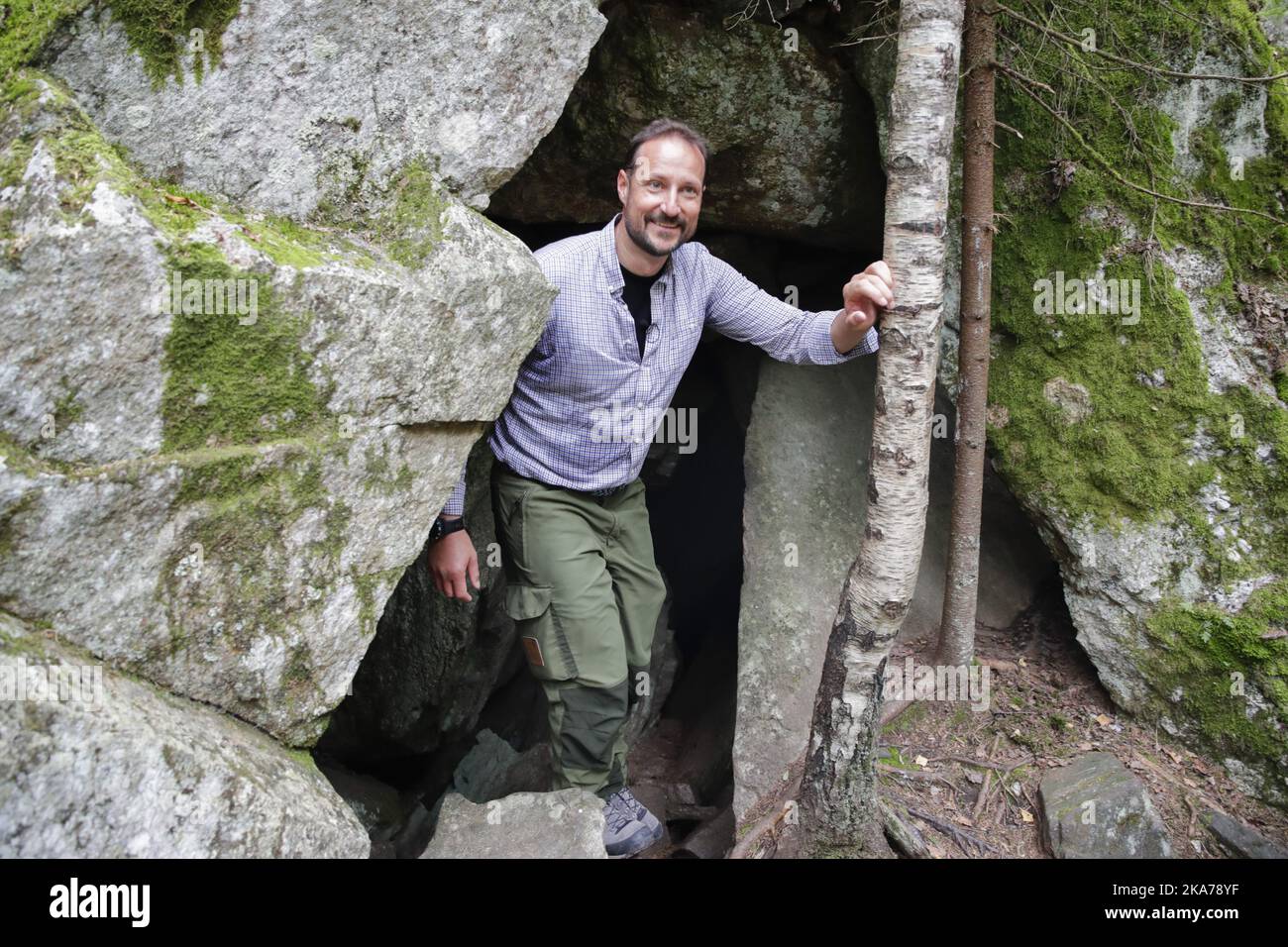 Oslo 20200826. As the first member of the royal family, Crown Prince ...