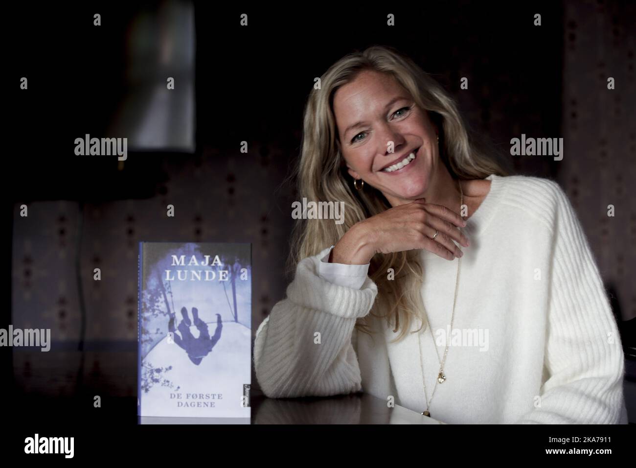 Oslo, Norway 20200903. Author Maja Lunde has written a book about the ...