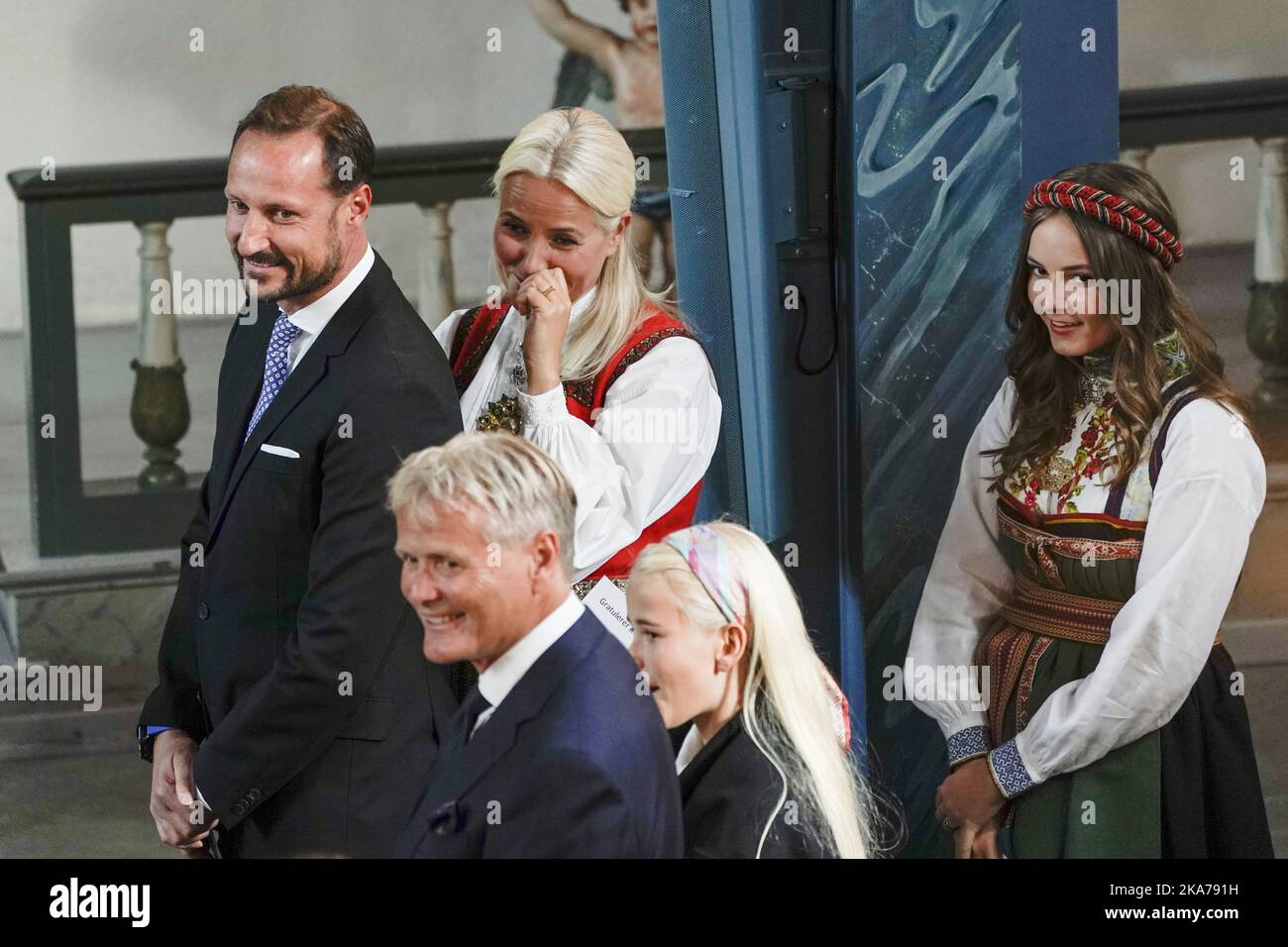 Prince haakon magnus confirmation hi-res stock photography and images ...