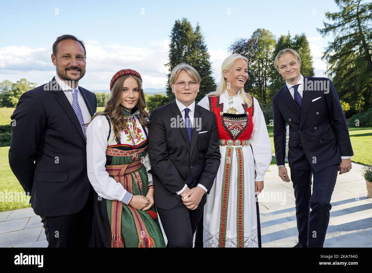 Prince haakon magnus confirmation hi-res stock photography and images ...
