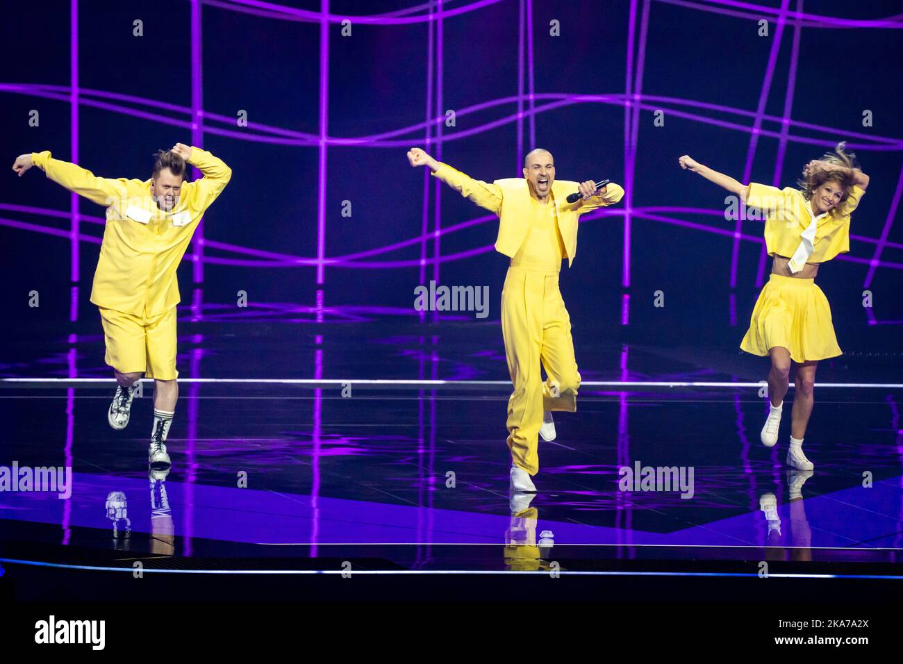 Rotterdam, Netherlands 20210517. The Roop from Lithuania performs the ...