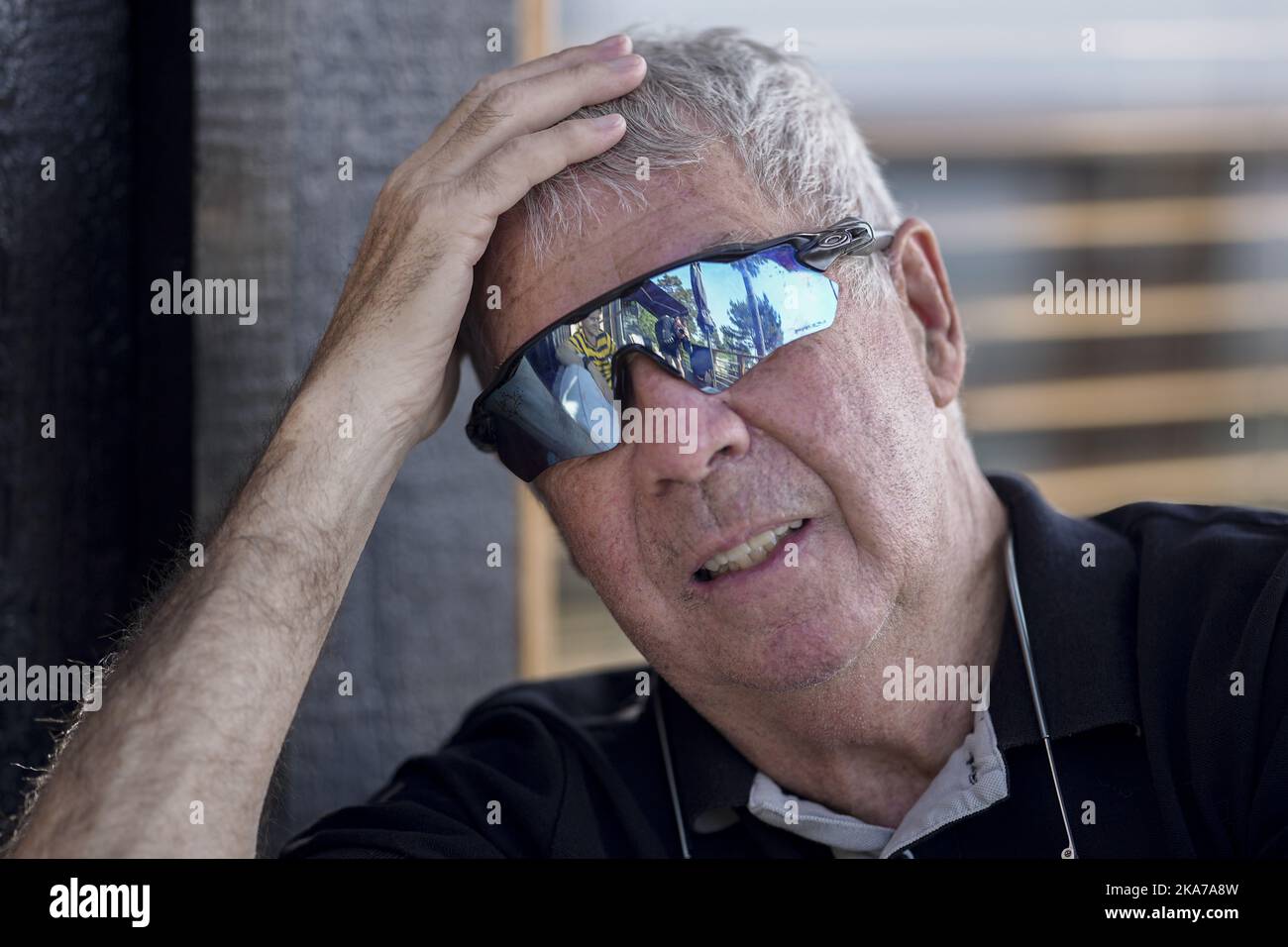 Oslo 20210609. Egil "Drillo" Olsen during a summer interview with NTB ...