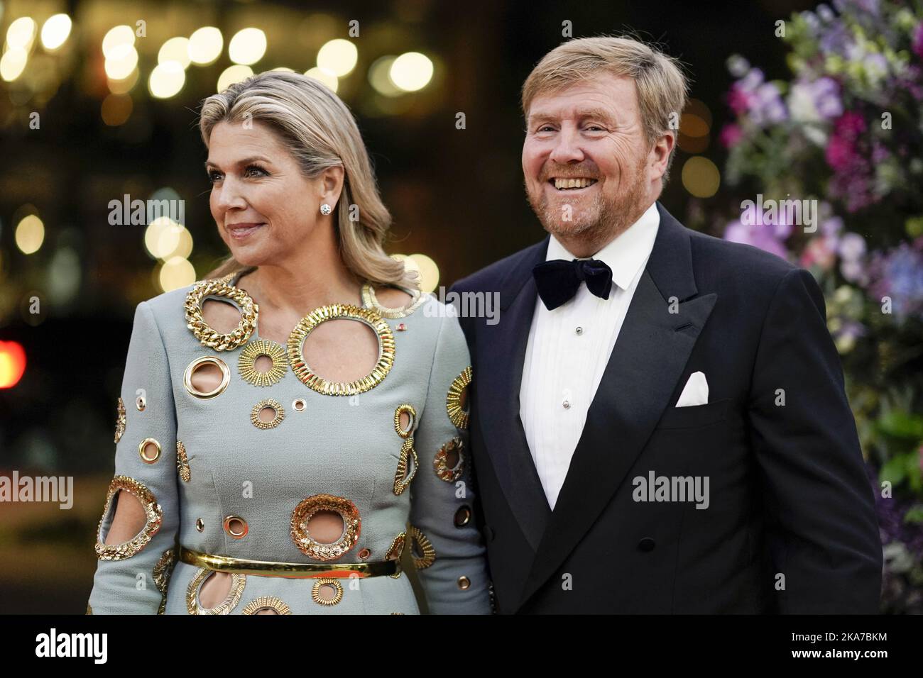 OSLO 20211110. King Willem-Alexander and Queen MÃ¡xima of the ...