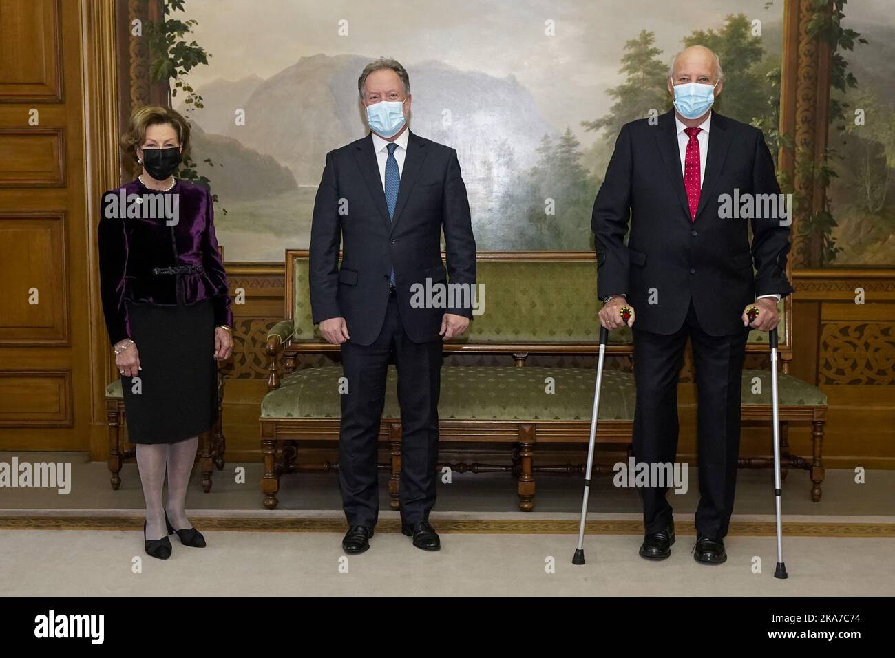 Oslo 20211210. David Beasley, from the World Food Program, who was ...