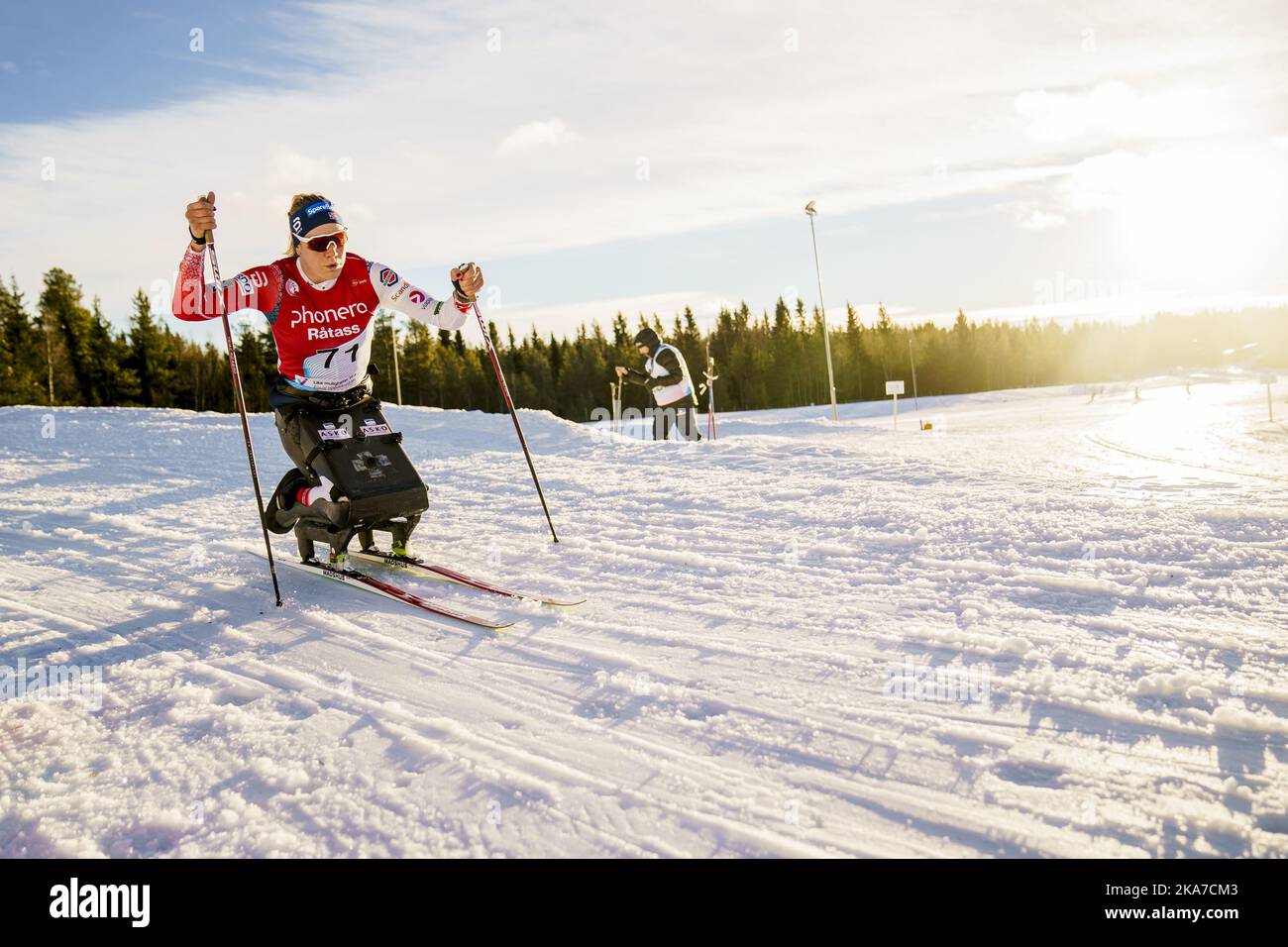 Lillehammer 20220113. Birgit Skarstein during the World Para Snow ...