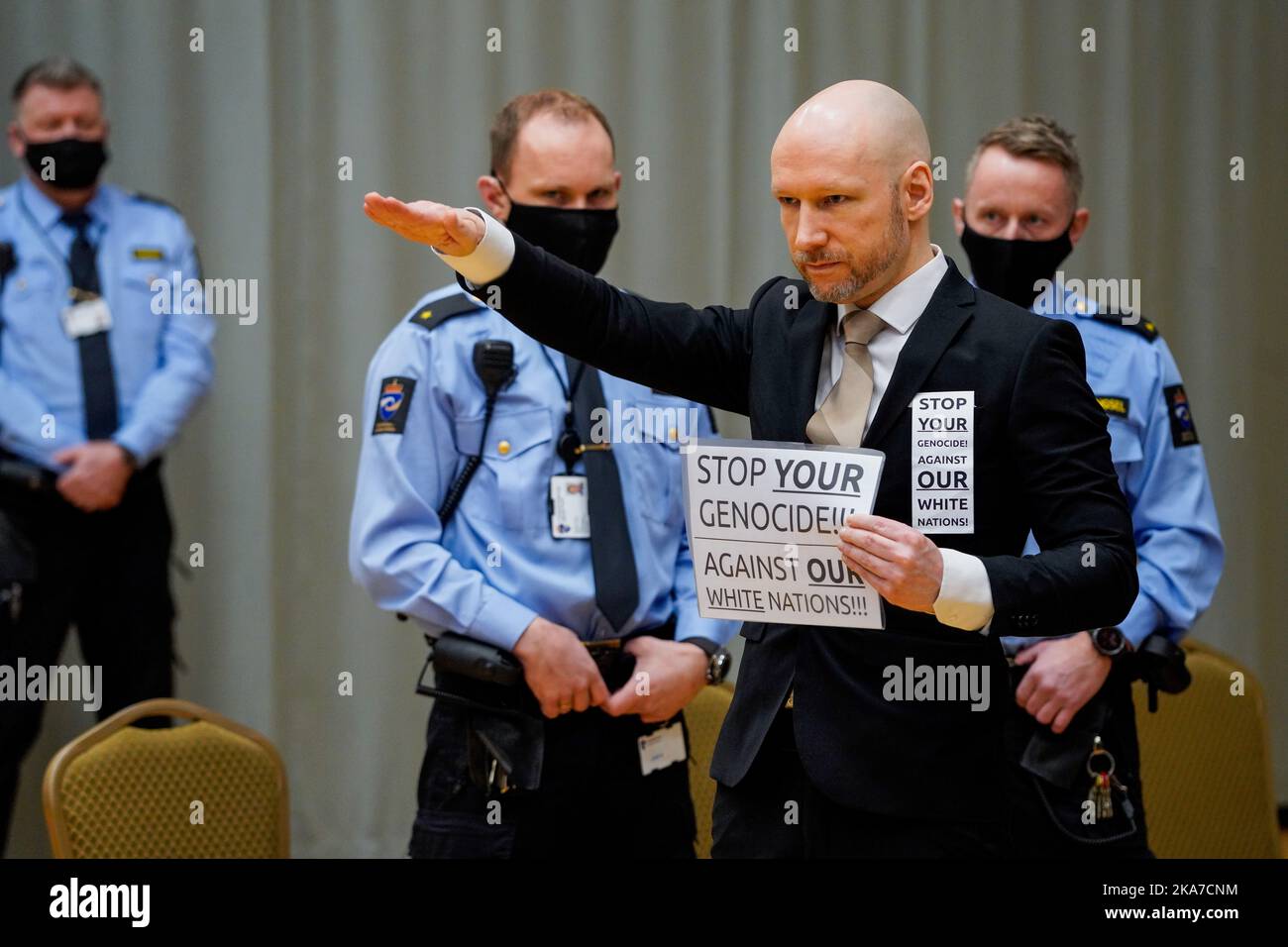 Anders behring breivik first hi-res stock photography and images - Alamy