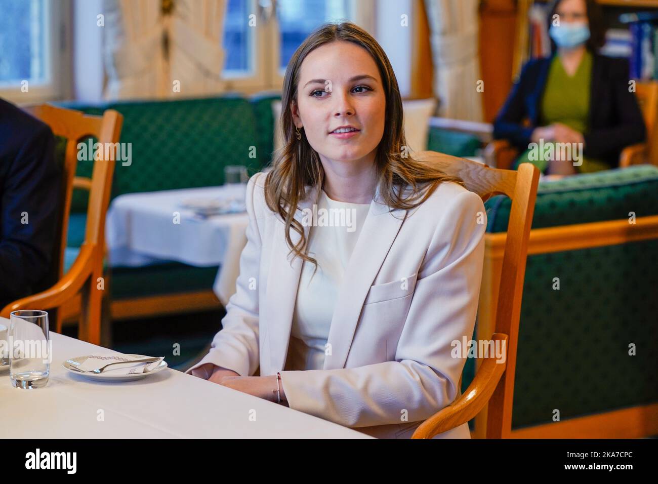 Oslo 20220120. Princess Ingrid Alexandra visits the Norwegian ...