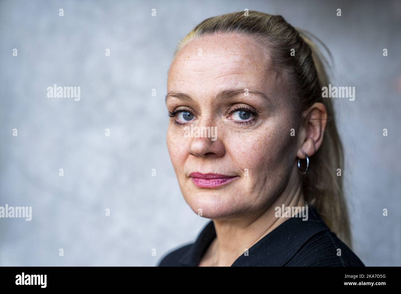 Oslo 20220215. Actress Ellen Birgitte Winther participates in the film ...