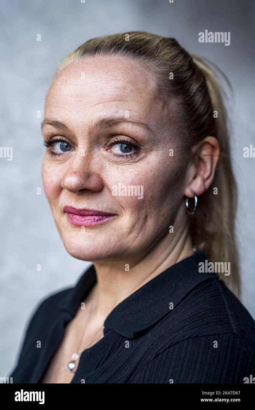 Oslo 20220215. Actress Ellen Birgitte Winther participates in the film ...