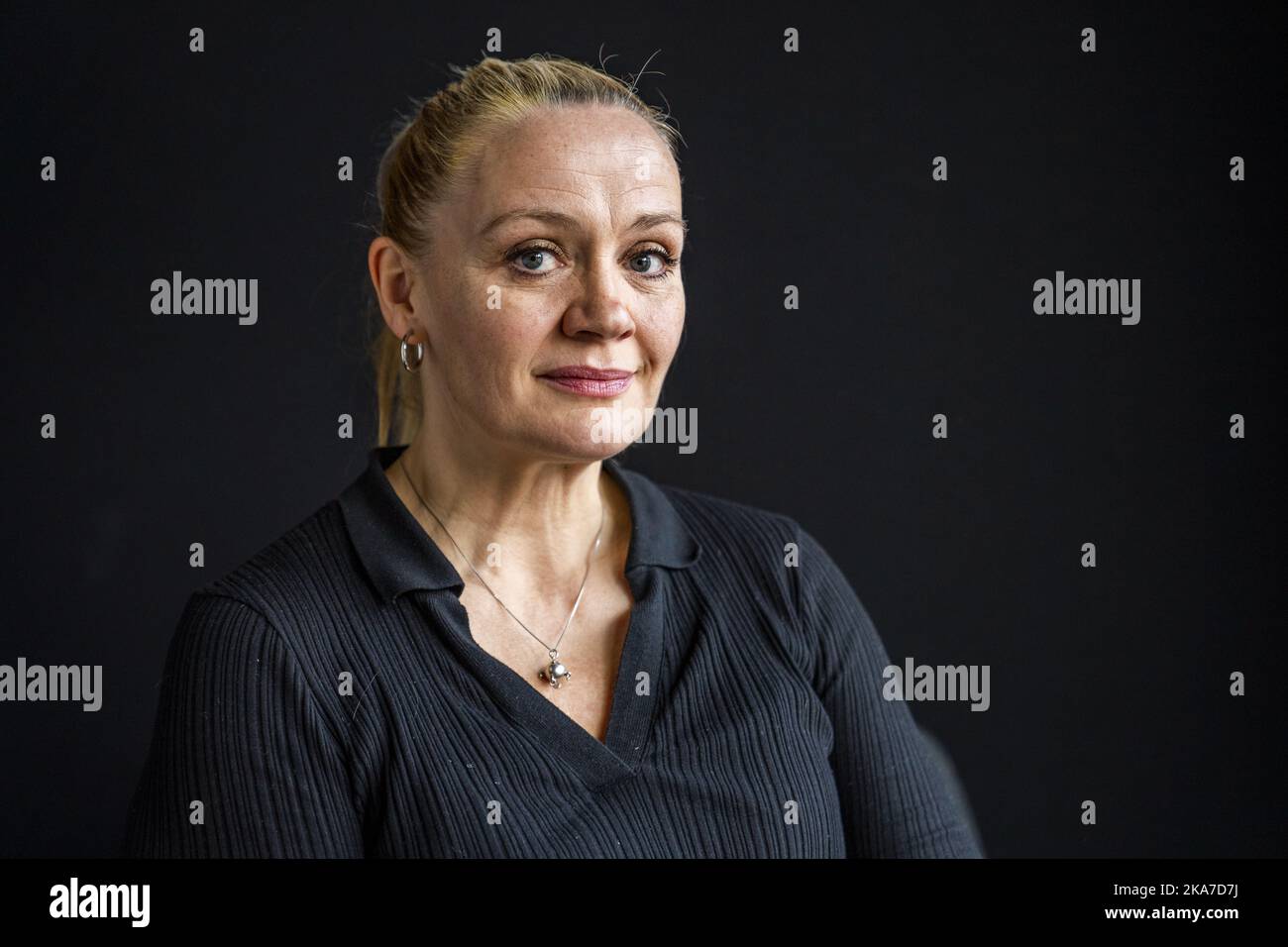 Oslo 20220215. Actress Ellen Birgitte Winther participates in the film ...