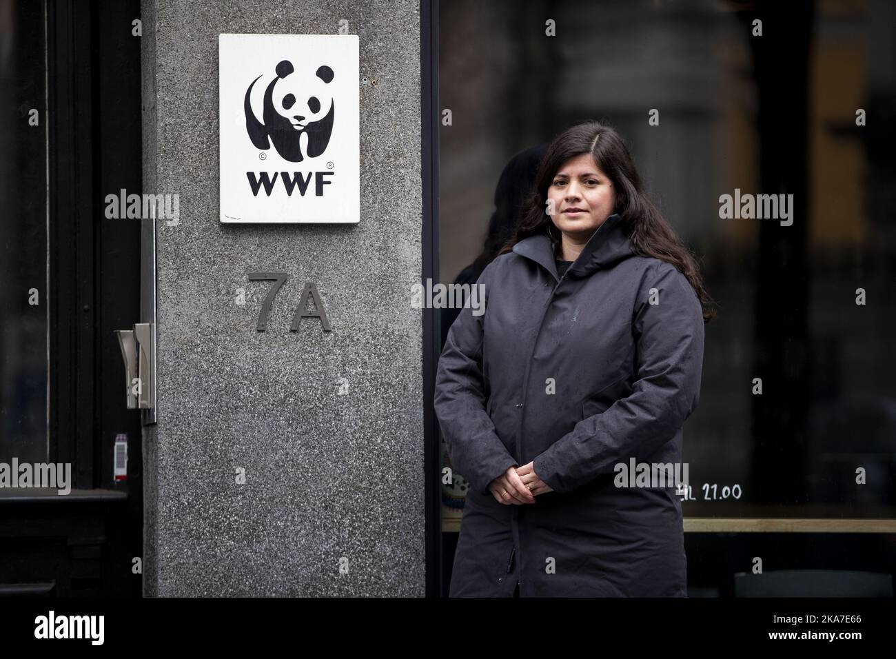 Oslo 20220404. Portrait of Karoline Andaur, CEO of the WWF World Wide ...