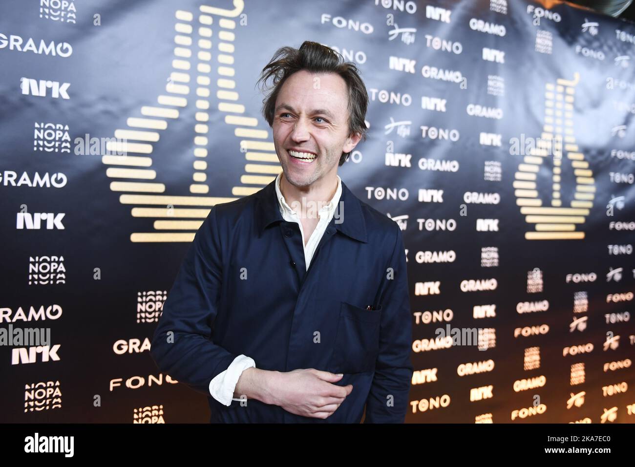 Oslo 20220422. Sondre Lerche before the awarding of the Spellemann ...