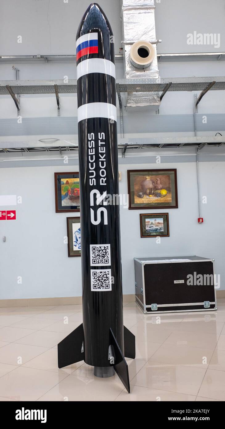 December 19, 2021, Sochi, Russia, Prototype of the ultralight carrier ...