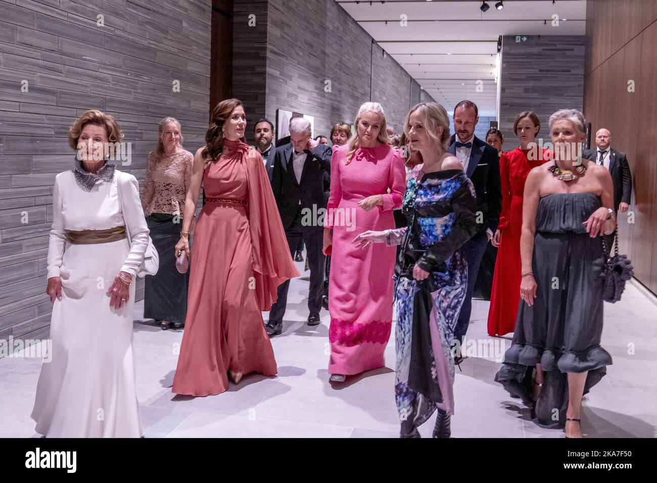 Oslo 20220610. Crown Princess Mary of Denmark, Queen Sonja, Crown Prince Haakon and Crown ...