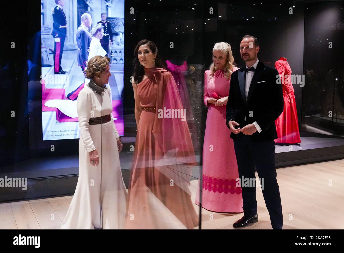 Oslo 20220610. Crown Princess Mary of Denmark, Queen Sonja, Crown Prince Haakon and Crown ...