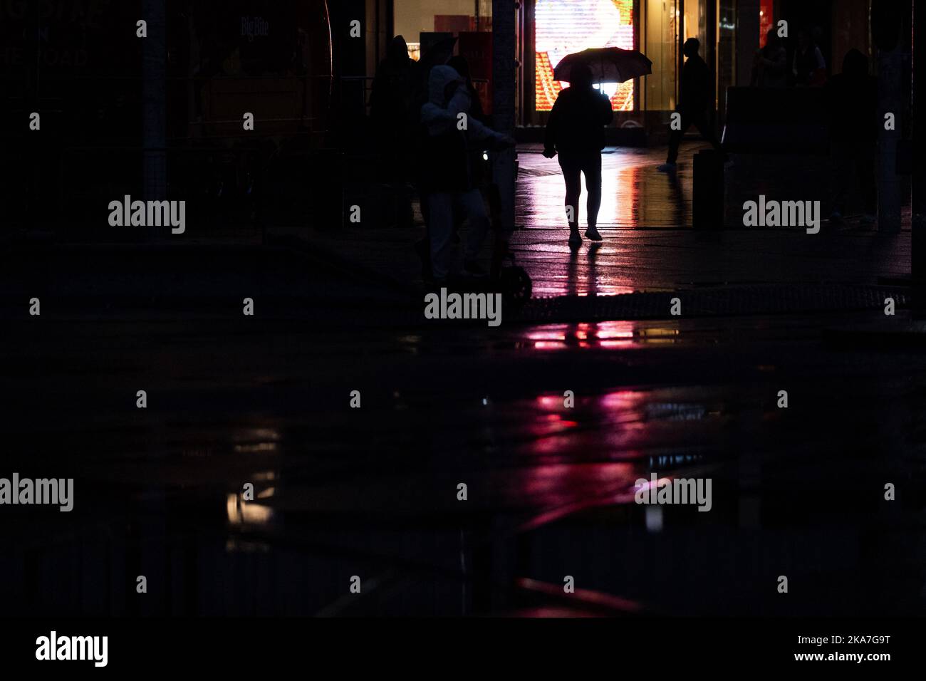 Oslo 20220802. Gray weather and rain in central Oslo. Photo: Javad ...
