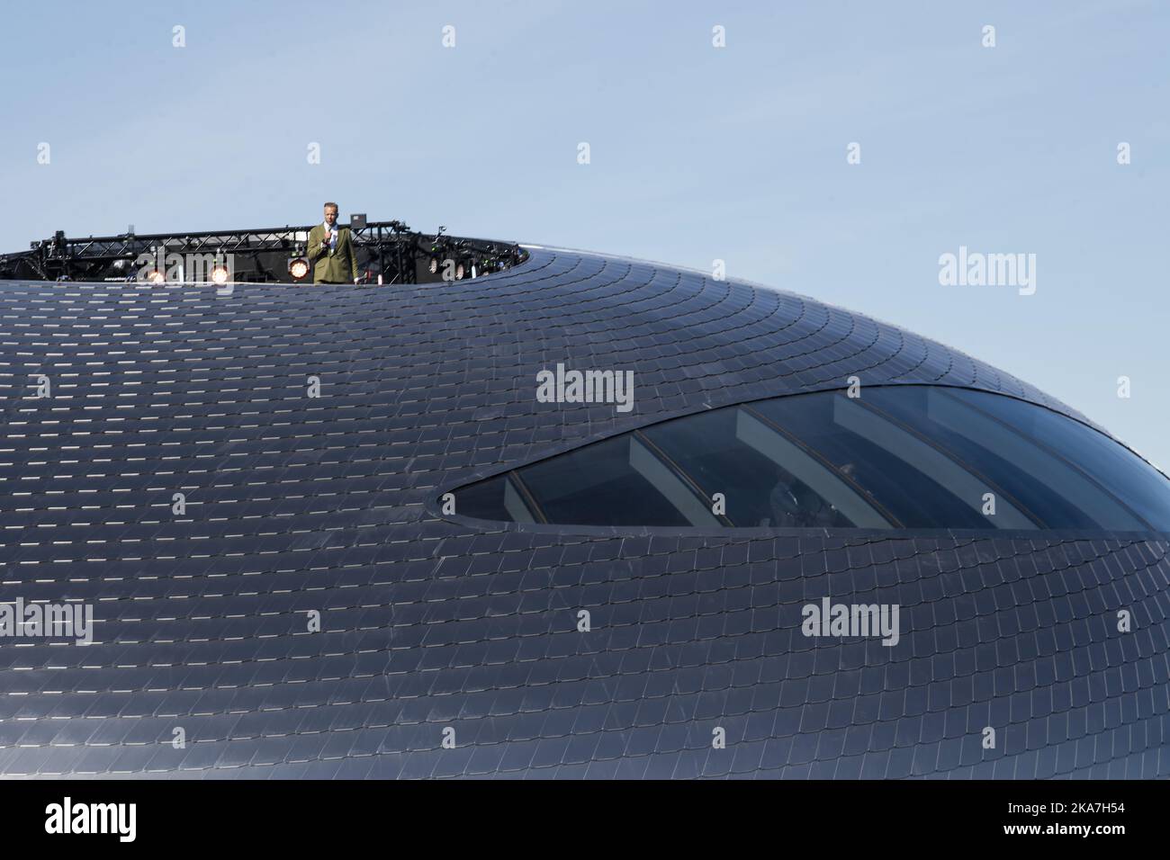 Rosendal in Hardanger 20220902. Unveiling of Salmon Eye in the ...