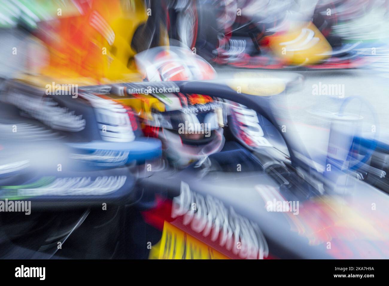 Zandvoort, Netherlands 20220904. Dennis Hauger of Prema Racing during ...