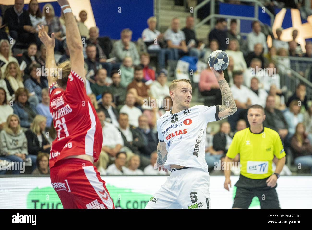 Elverum 20220921. Elverum's Stig-Tore Moen Nilsen during the handball ...