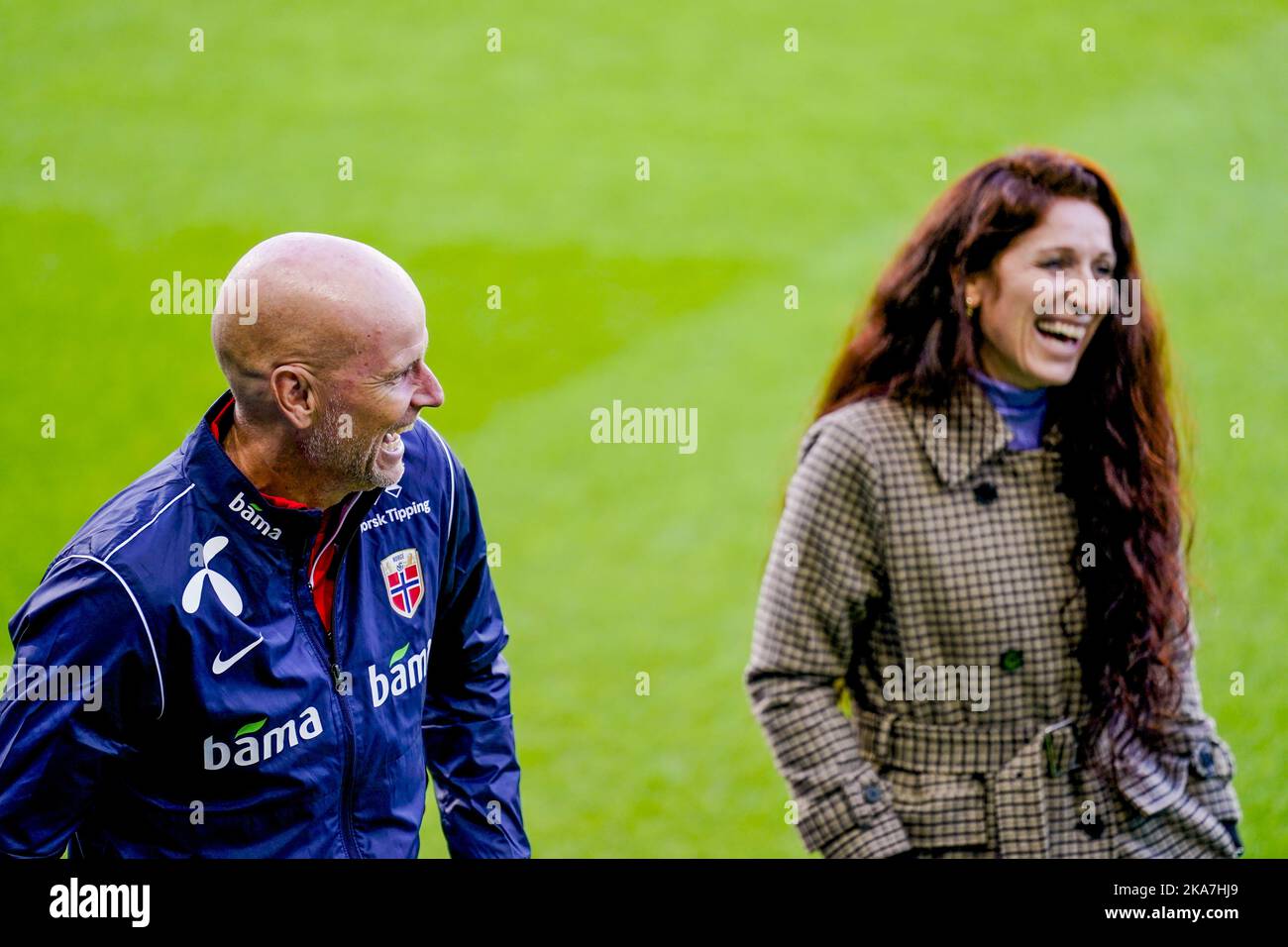 Ljubljana, Slovenia 20220923. Norwegian National team manager Staale ...