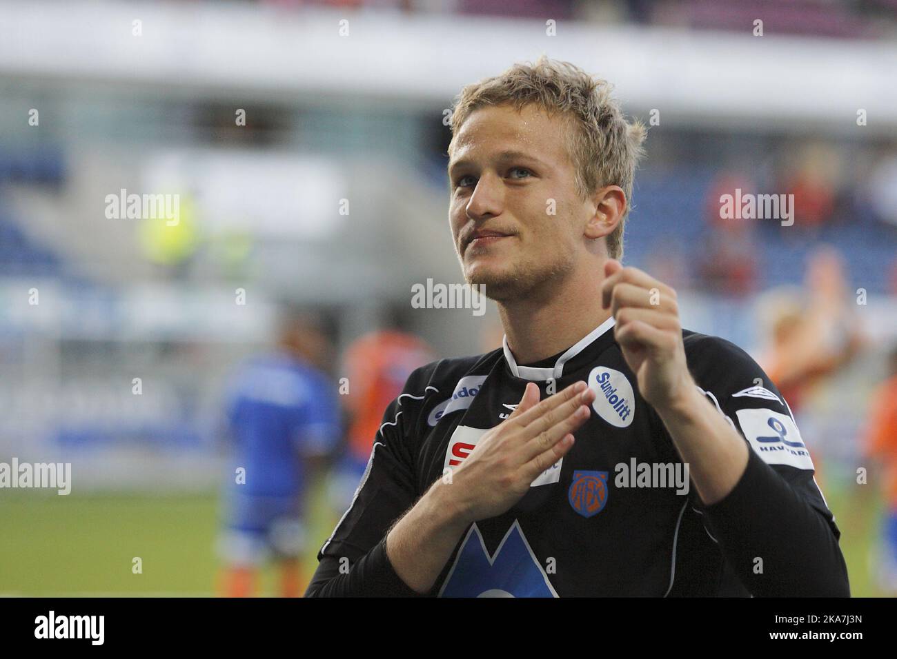 Aalesund goalkeeper Anders Lindegaard in action Stock Photo - Alamy