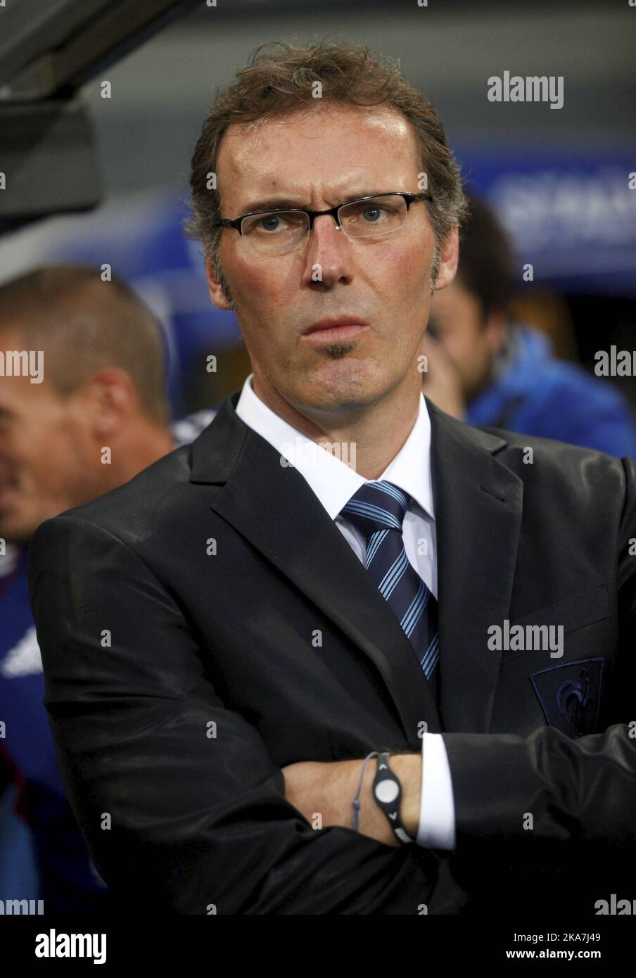 Laurent Blanc, France manager Stock Photo - Alamy