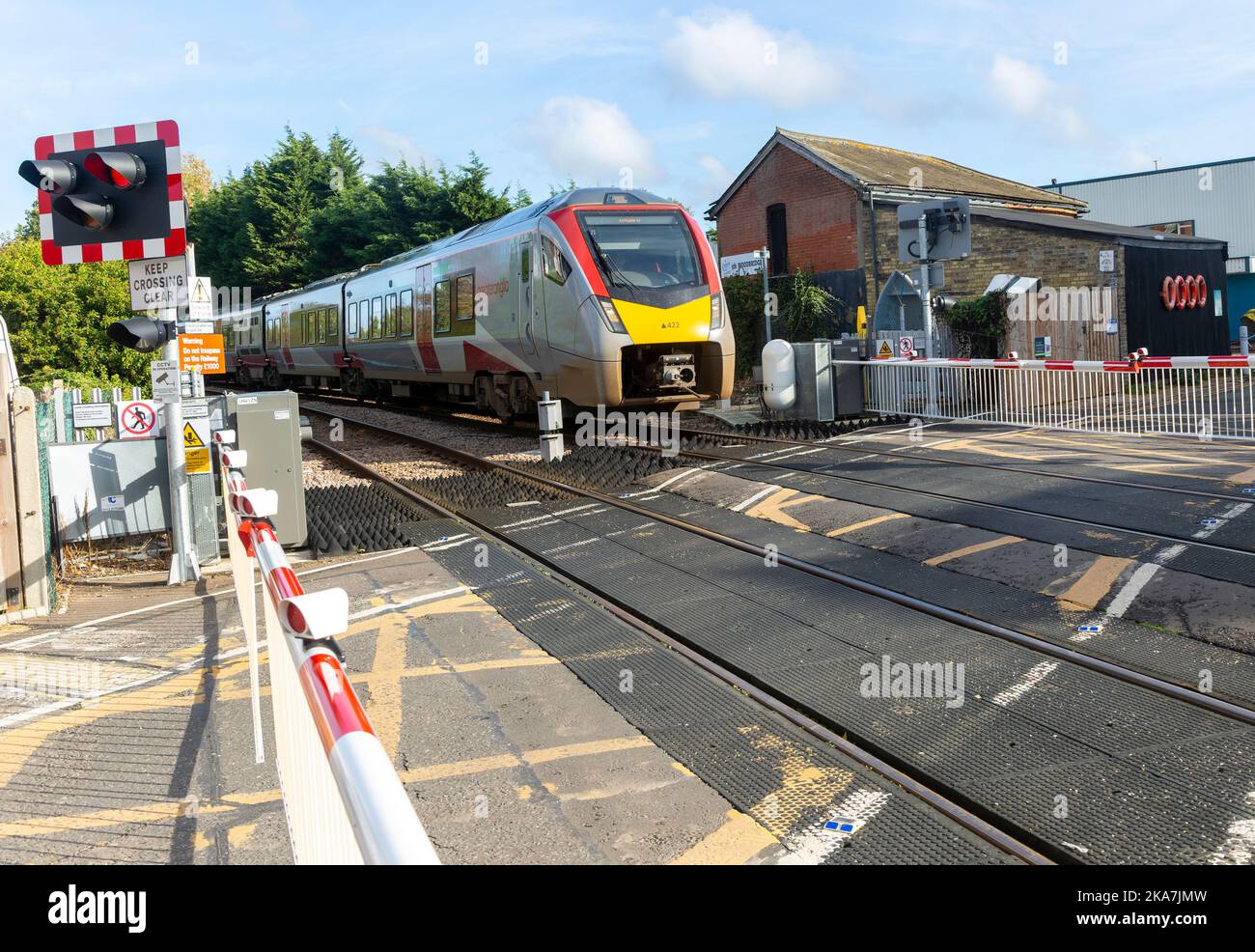 Abellio Greater Anglia Class 755 Stadler bi-modal train at level ...