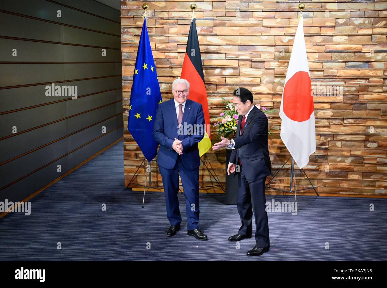 Tokio, Japan. 01st Nov, 2022. German President Frank-Walter Steinmeier ...