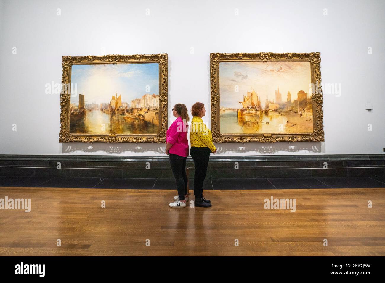 London UK. 1 November 2022. J.M.W. TURNER 'Harbour of Dieppe ...