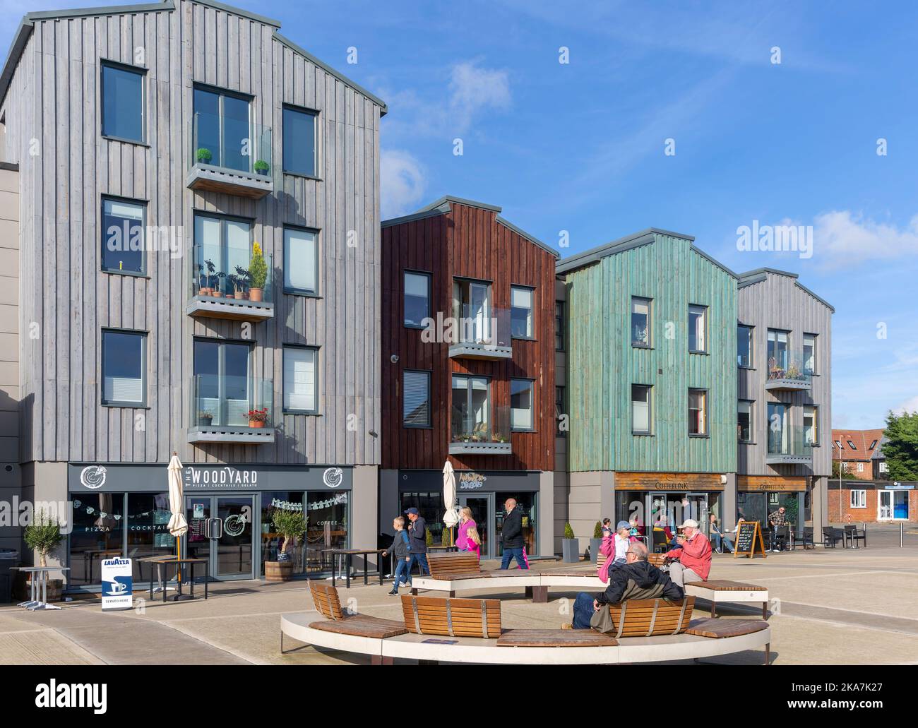 Apartment buildings and shops, Whisstocks property development ...