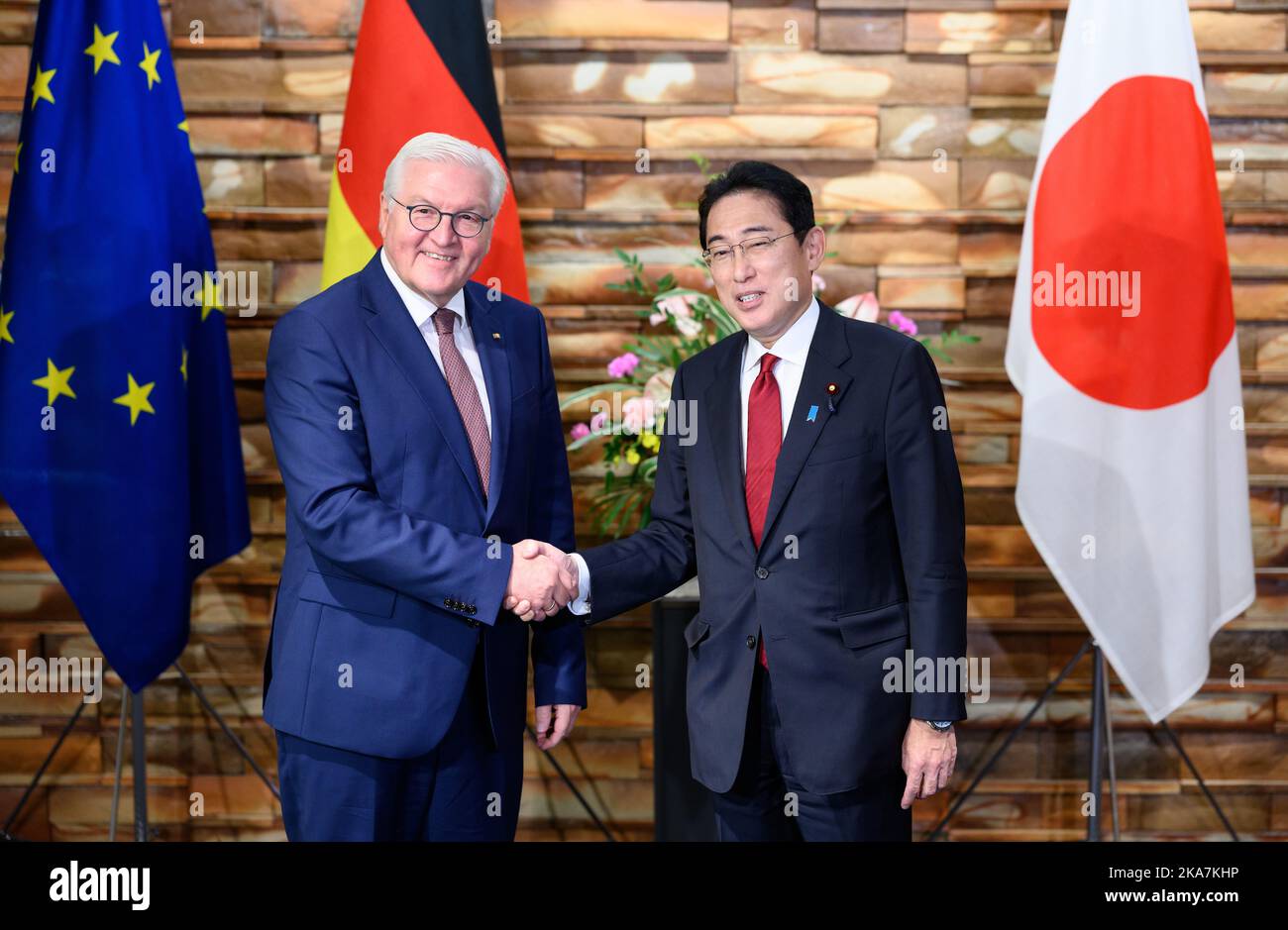 Tokio, Japan. 01st Nov, 2022. German President Frank-Walter Steinmeier ...