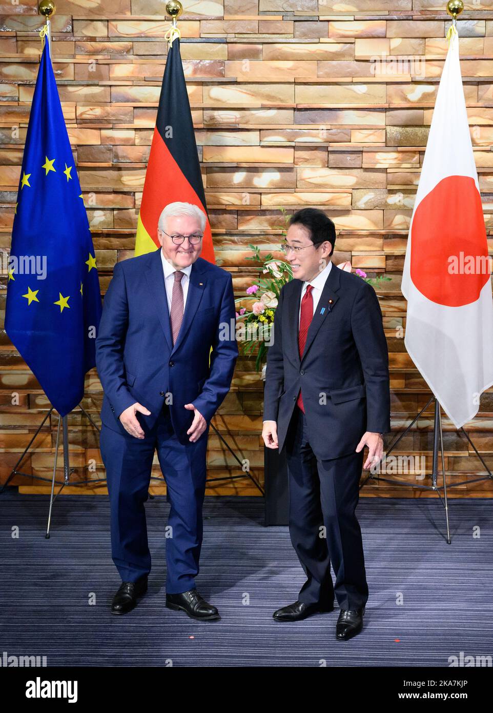 Tokio, Japan. 01st Nov, 2022. German President Frank-Walter Steinmeier ...