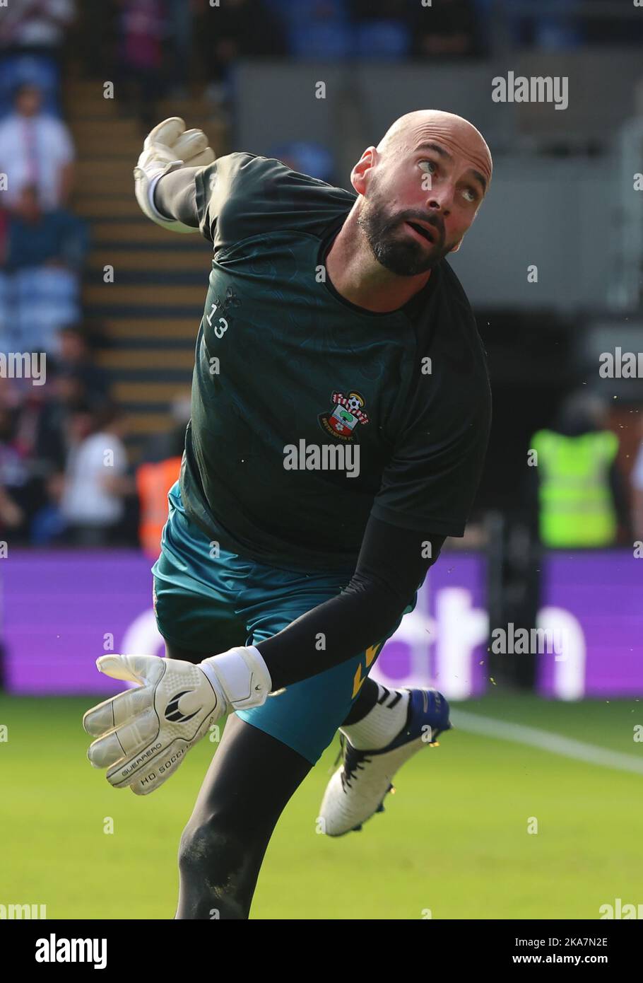 London ENGLAND - October 29: Southampton's Willy Caballero during the ...