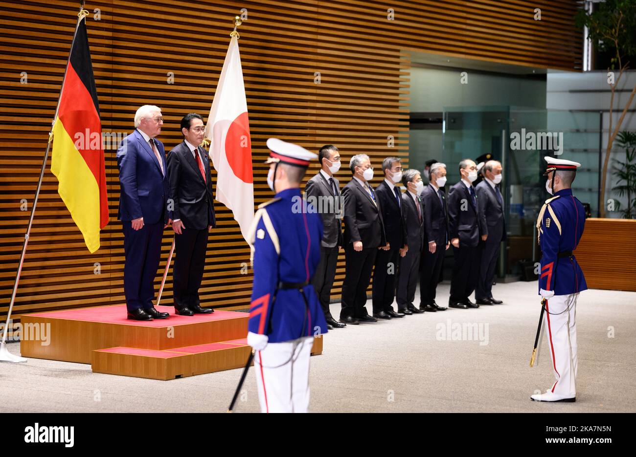 Tokio, Japan. 01st Nov, 2022. German President Frank-Walter Steinmeier ...