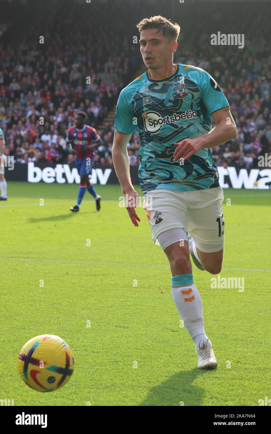 London ENGLAND - October 29: Southampton's Romain Perraud during ...
