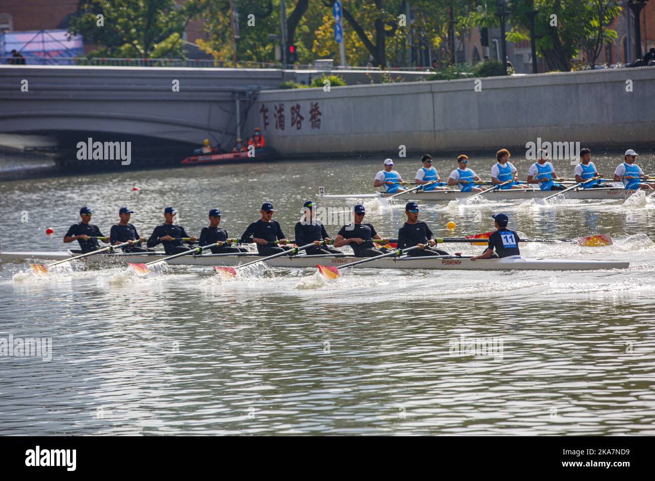 The 2022 Shanghai Rowing Open Tournament ends perfectly on Suzhou Creek ...