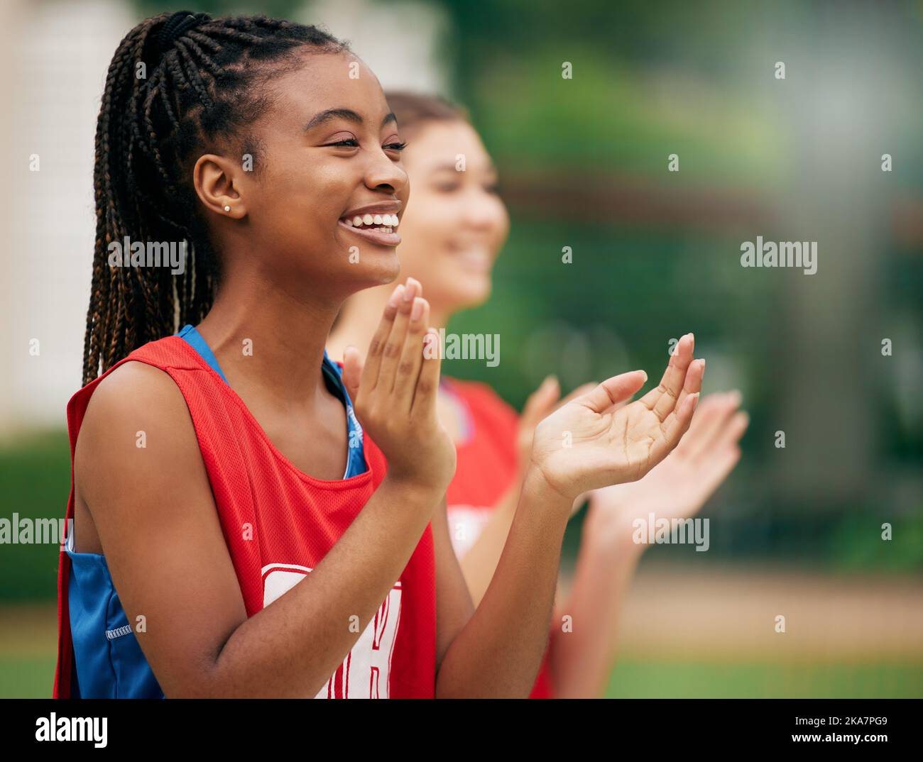 Black girl in cheer hi-res stock photography and images - Alamy