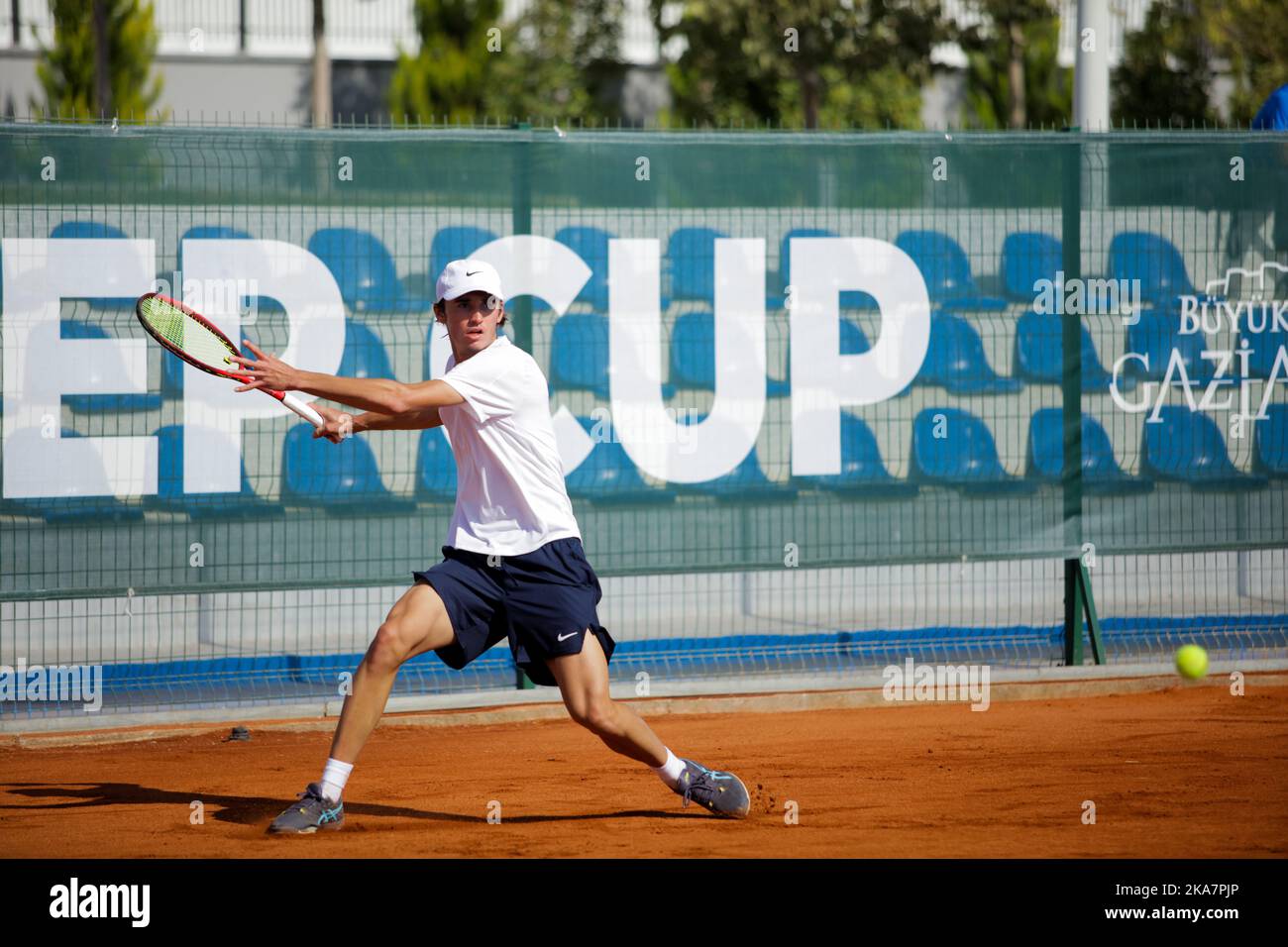Gaziantep, Turkey. 30th Oct, 2022. Romanian tennis player Nicholas ...
