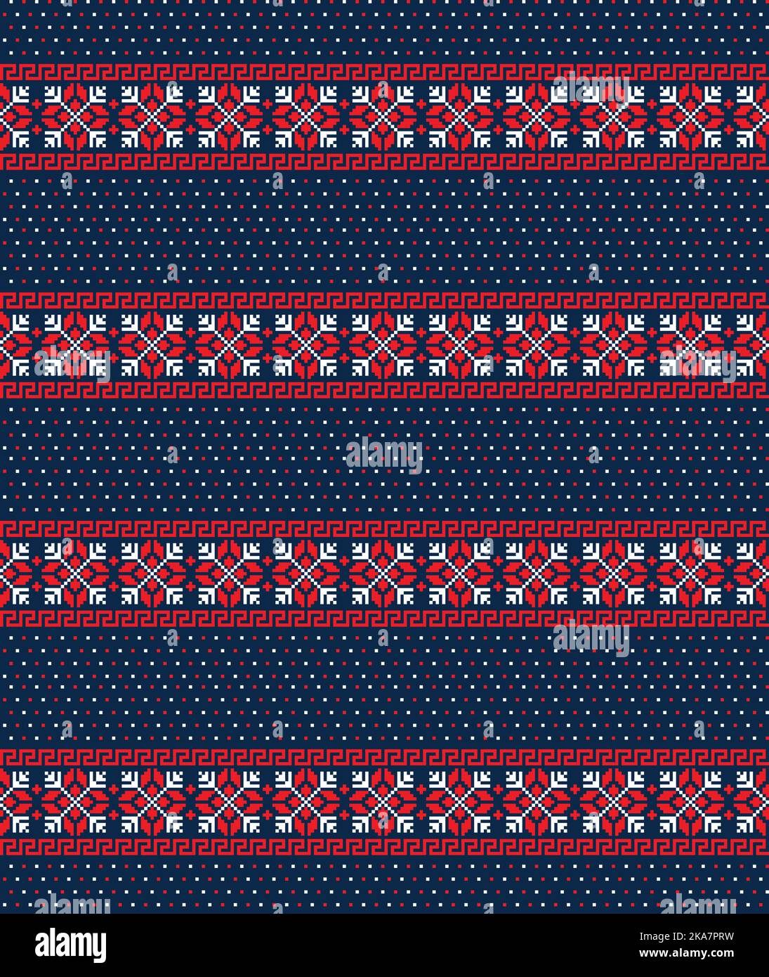 Blue christmas sweater norwegian ornaments hi-res stock photography and ...