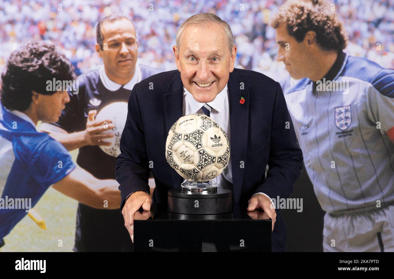 EDITORIAL USE ONLY Former English football player Terry Butcher at an ...