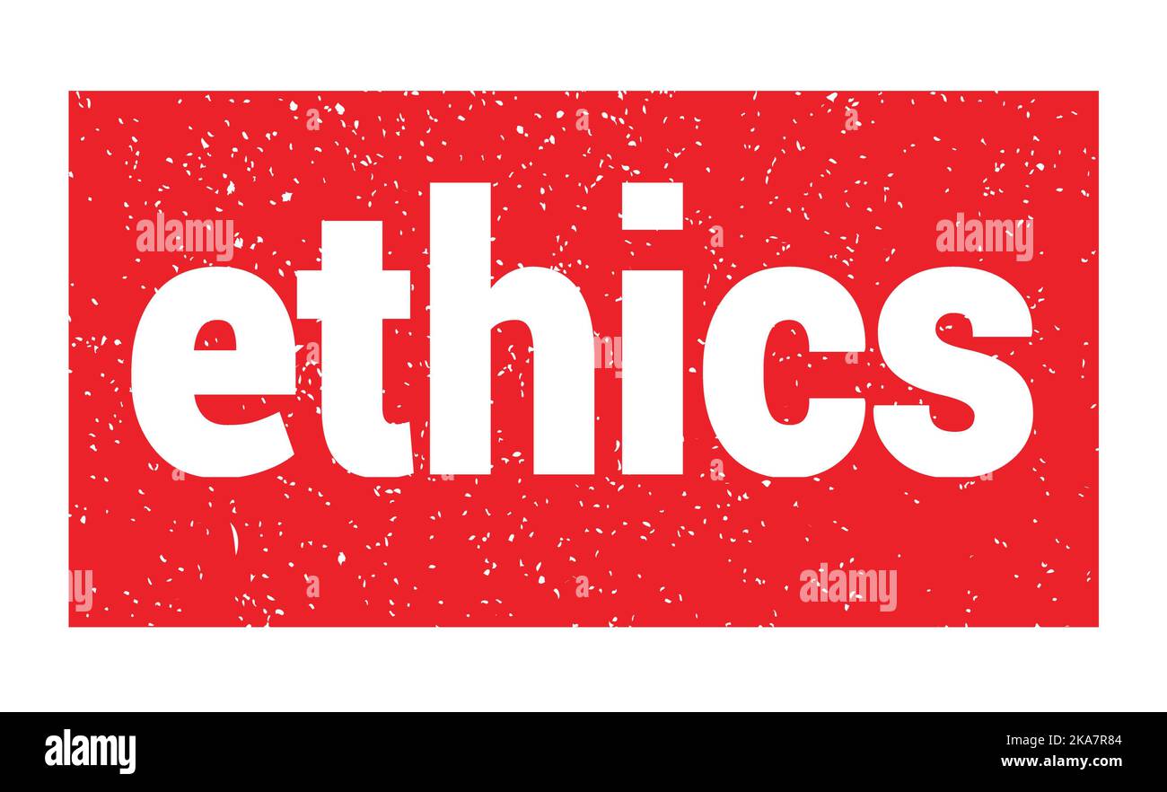 Ethics stamp Cut Out Stock Images & Pictures - Alamy