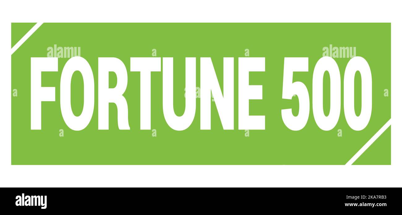 Fortune 500 word hi-res stock photography and images - Alamy