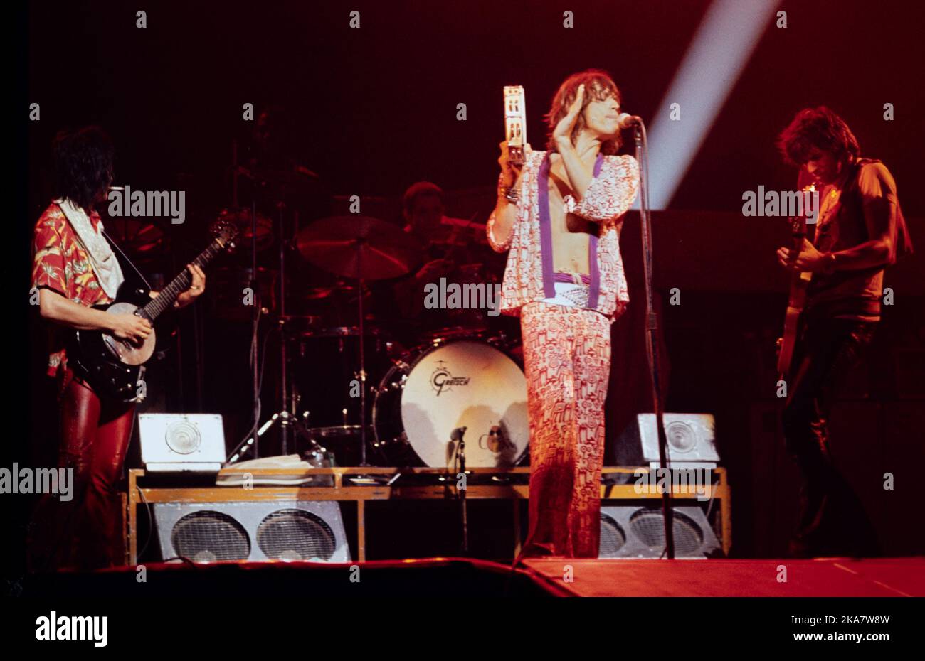 The Rolling Stones live on stage Stock Photo - Alamy