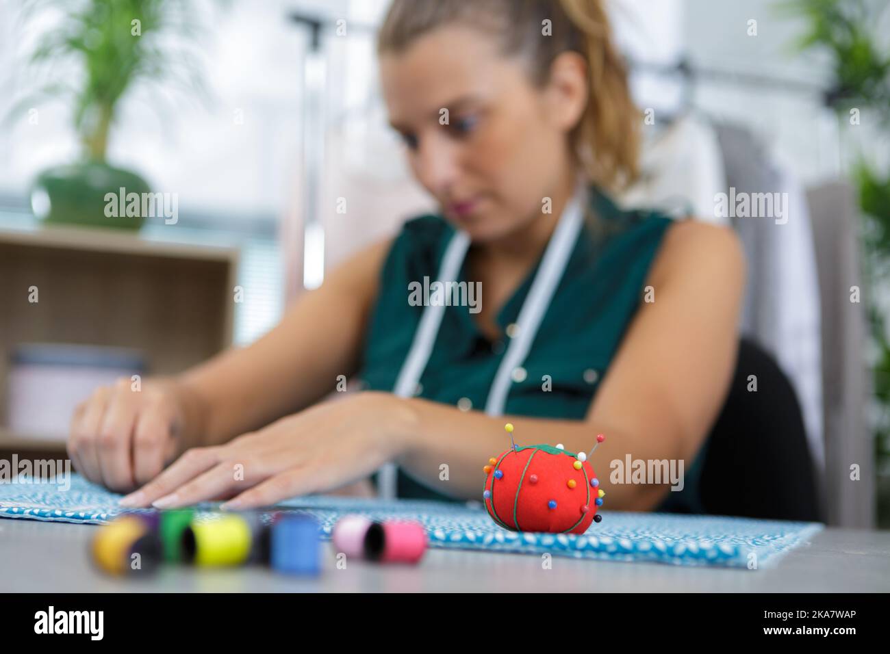 picture of treads and pins Stock Photo - Alamy