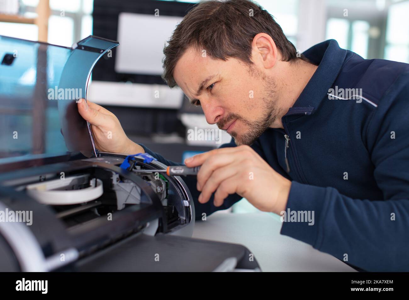 Printer malfunction hi-res stock photography and images - Alamy