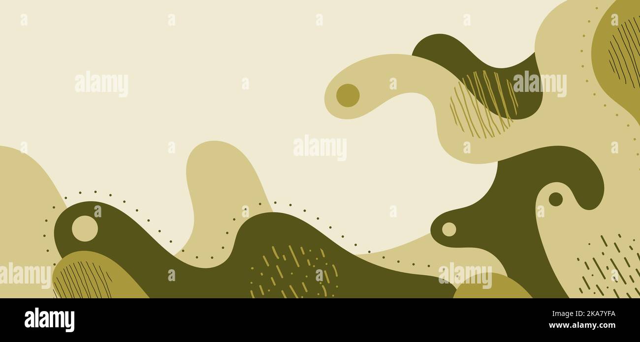 Organic shapes vector vectors hi-res stock photography and images - Alamy