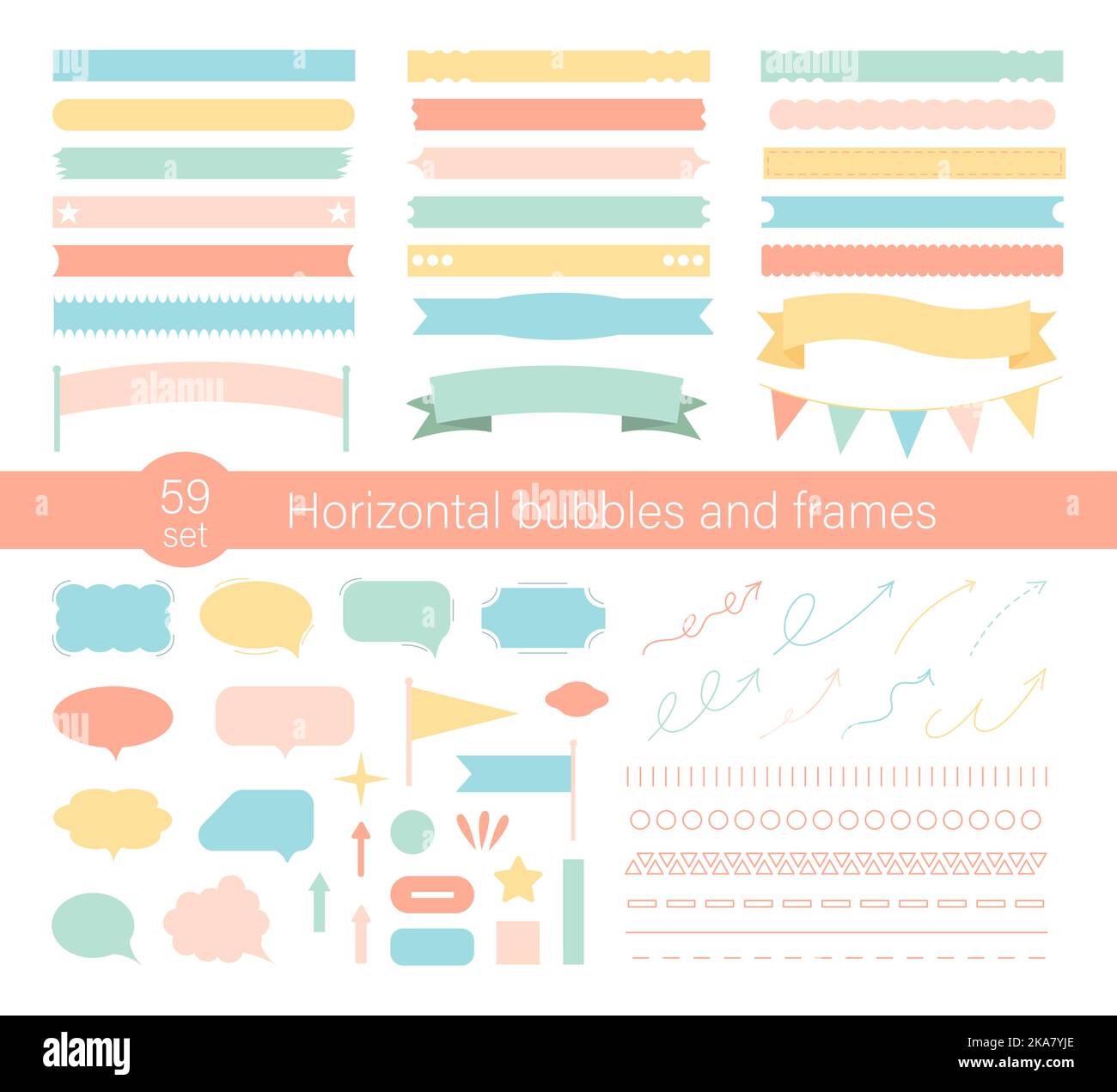 Cute stationery paper design Stock Vector Images - Alamy