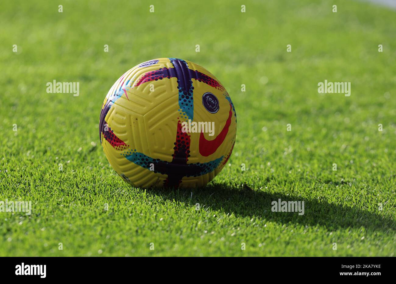 London ENGLAND - October 29: Match Ball during English Premier League ...