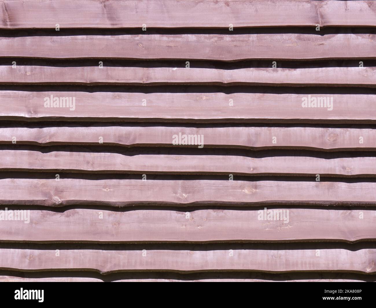 Background of a fence made of horizontal red planks Stock Photo - Alamy