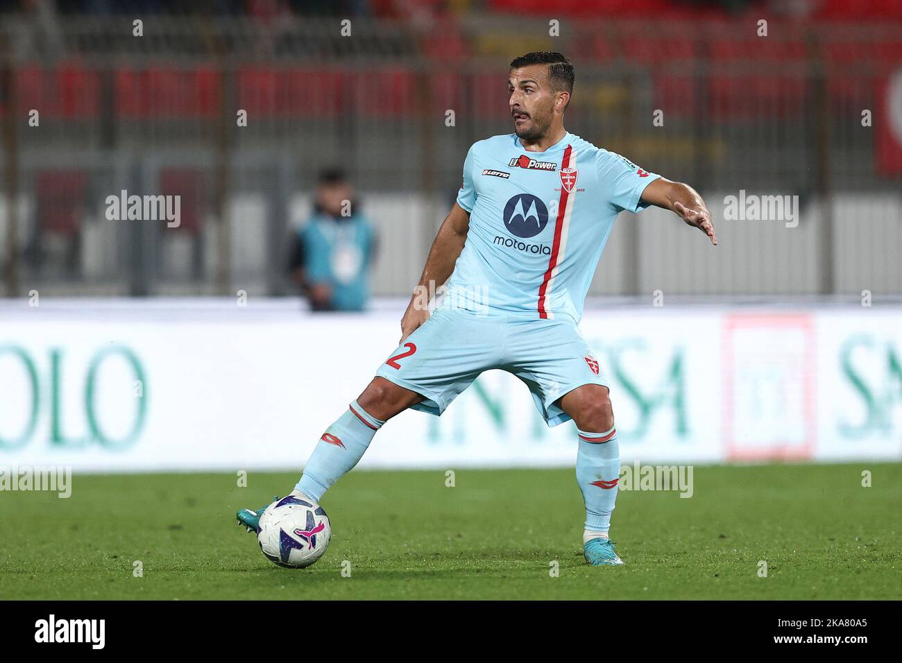 Monza, Italy, 31/10/2022, Giulio Donati of AC Monza in action during ...